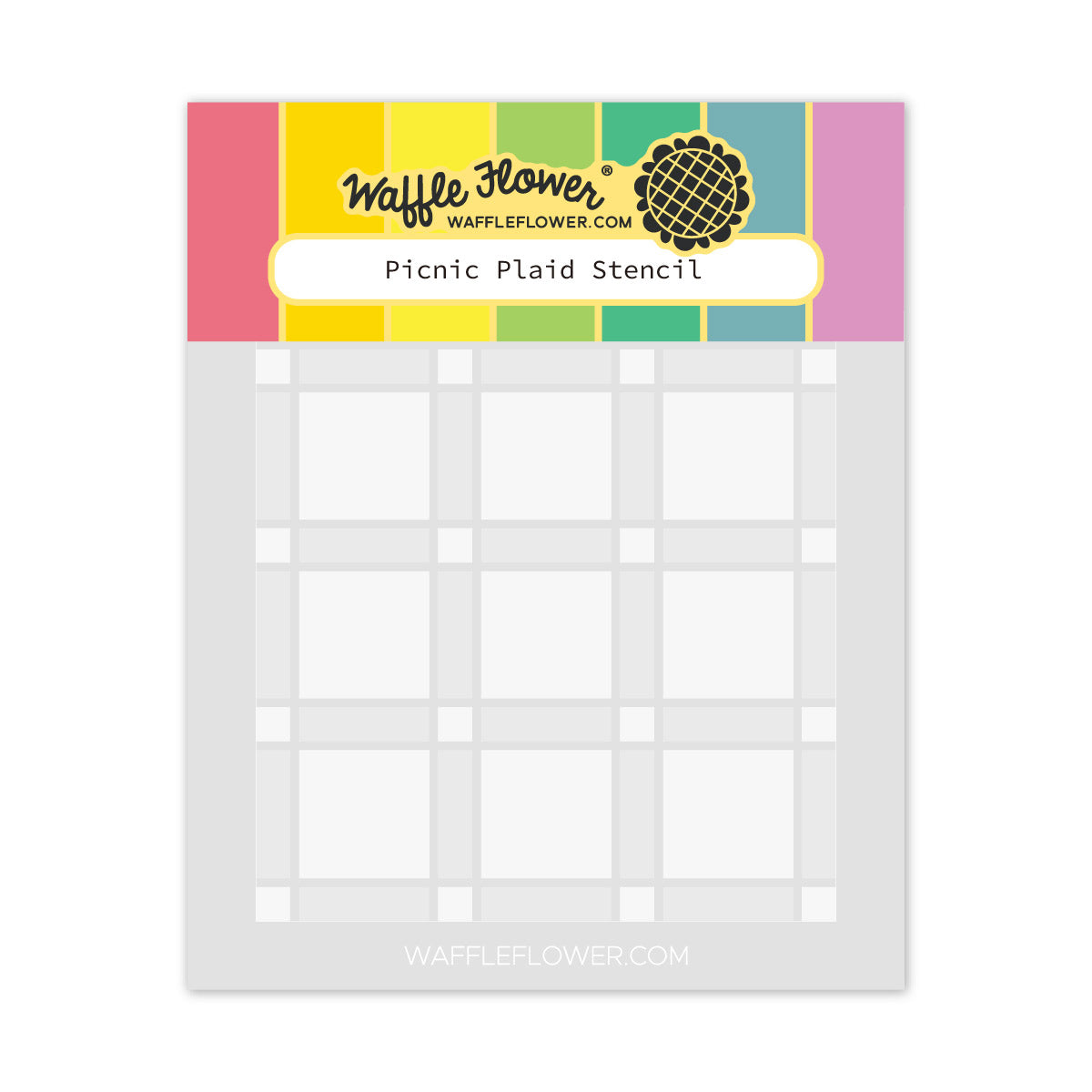 WF Picnic Plaid Stencil – Seven Hills Crafts