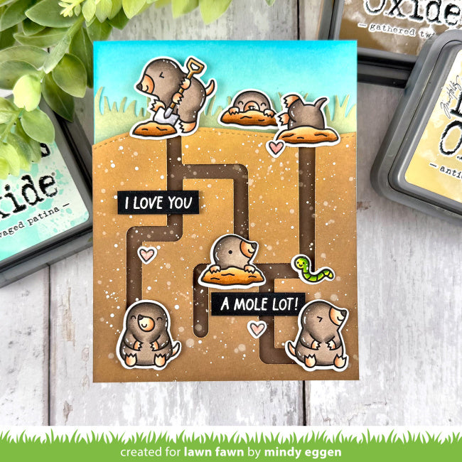 LF A Mole Lot of Love Add-On Coloring Stencil – Seven Hills Crafts