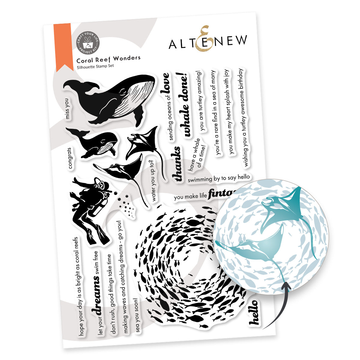 ALT Craft Your Life Project Kit: Coral Reef Wonders – Seven Hills Crafts