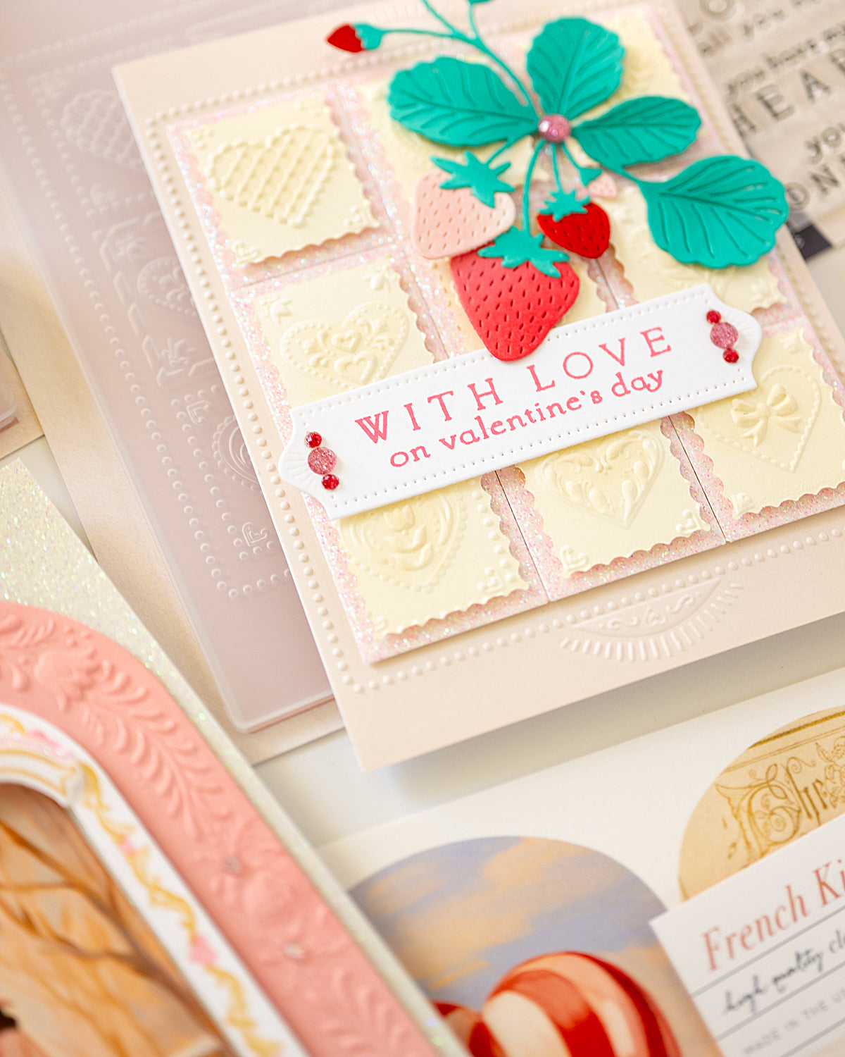 GT Shortbread Shapes Rectangle Hearts Embossing Folder – Seven Hills Crafts