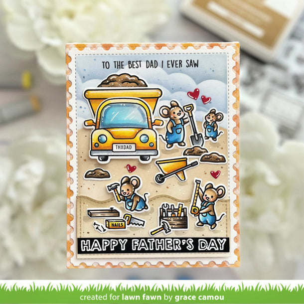 LF Mice Tools Stamp – Seven Hills Crafts