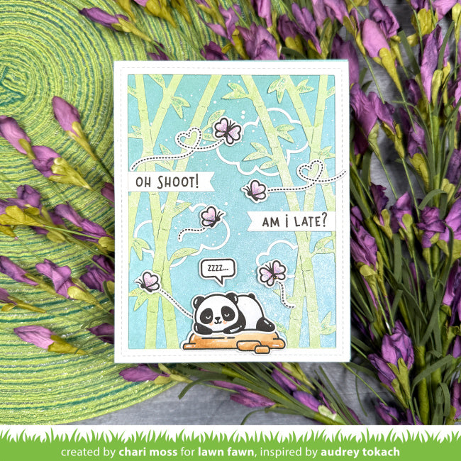 Lawn Fawn I Heart Pandas Add-On Dies – Seven Hills Crafts