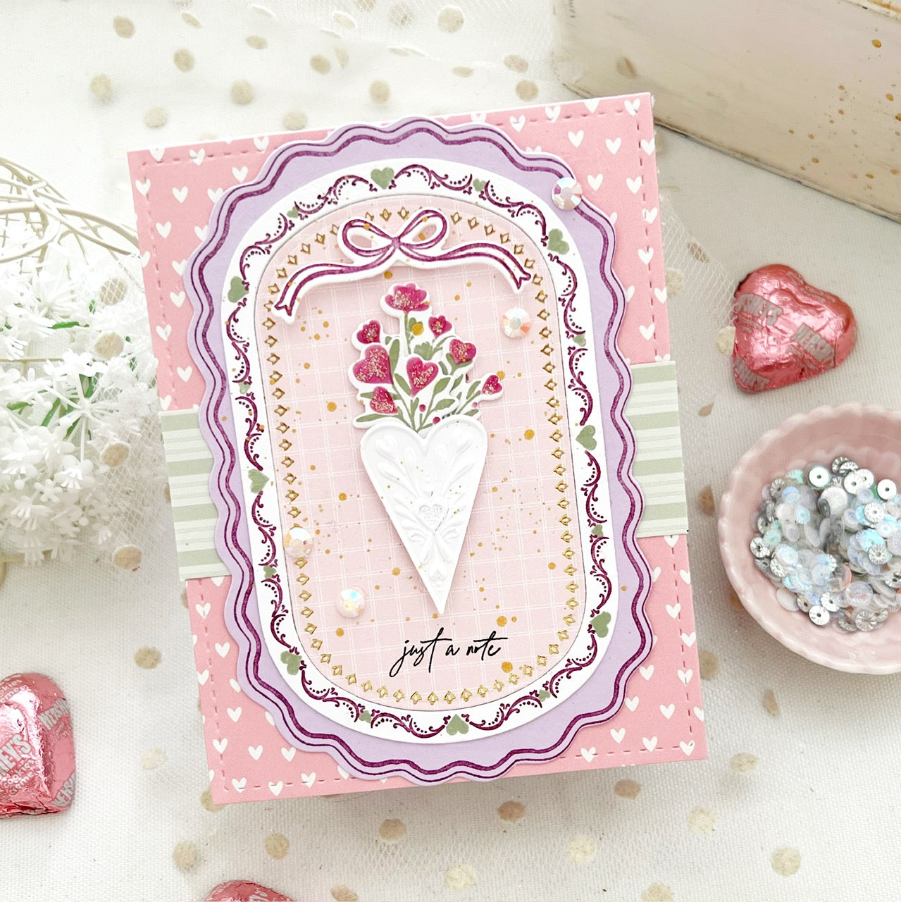 GT Capsule Collection Valentine Borders Stamp – Seven Hills Crafts