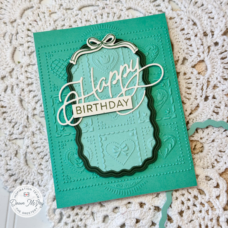 GT Shortbread Shapes Rectangle Hearts Embossing Folder – Seven Hills Crafts