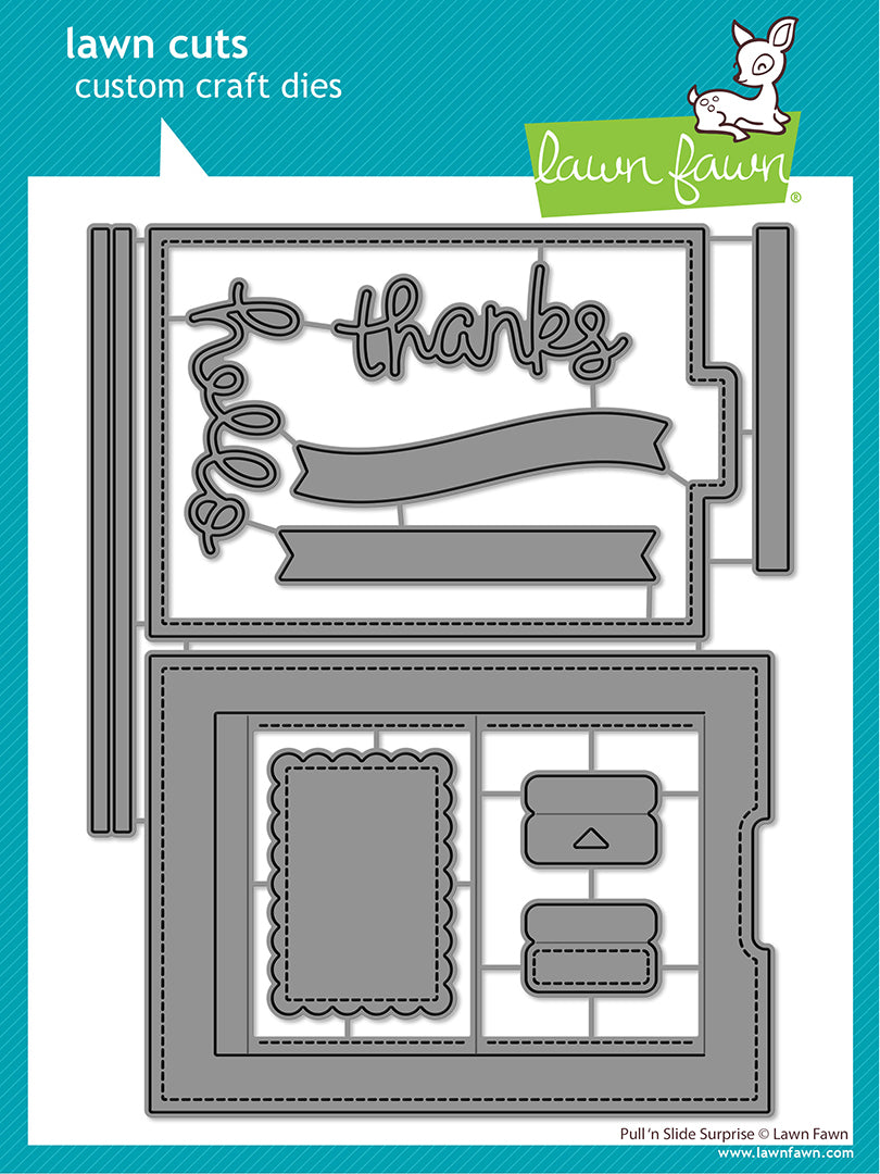 Lawn Fawn Pull 'n Slide Surprise Dies – Seven Hills Crafts