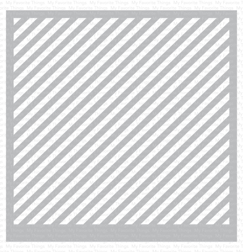 Diagonal Stripes Stencil – Seven Hills Crafts